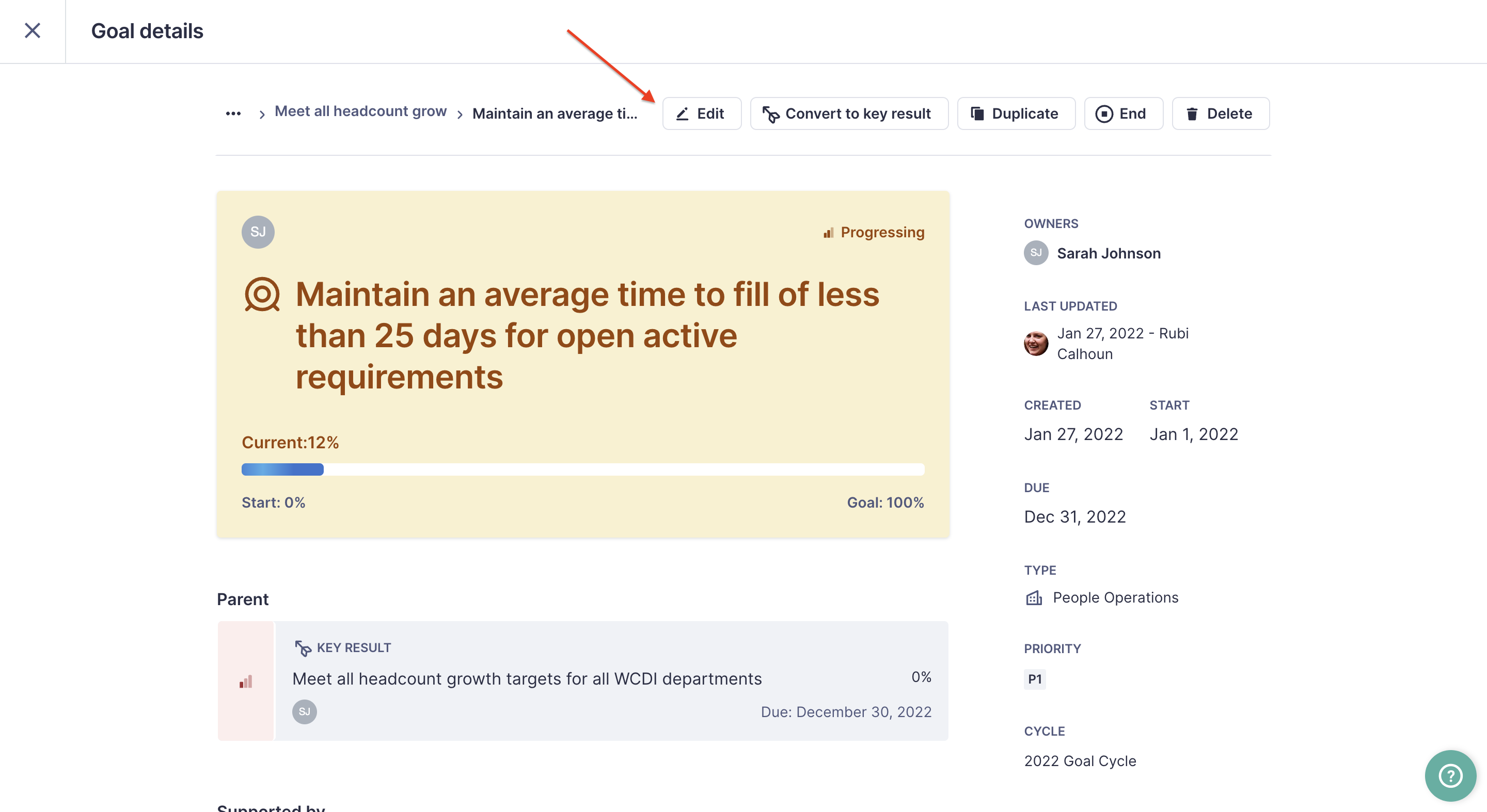 Edit a Goal – Lattice Help Center