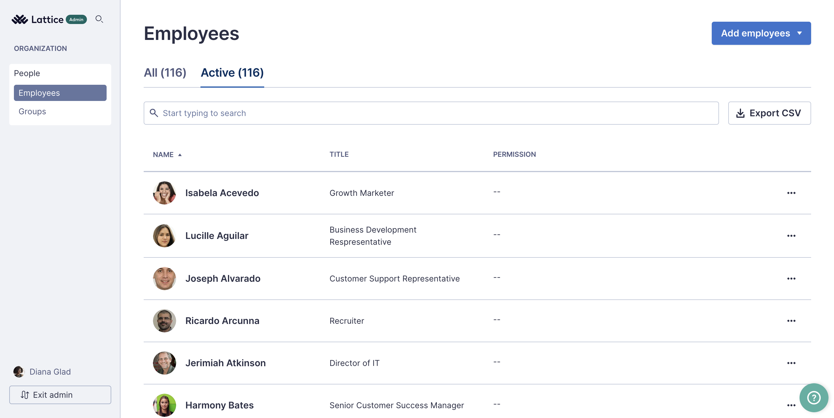 Configure Custom Role People Permissions – Lattice Help Center Configure Custom Role People Permissions – Lattice Help Center